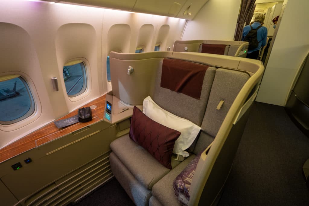 Review: Qatar Airways 777 First Class Doha to Malé | Prince of Travel