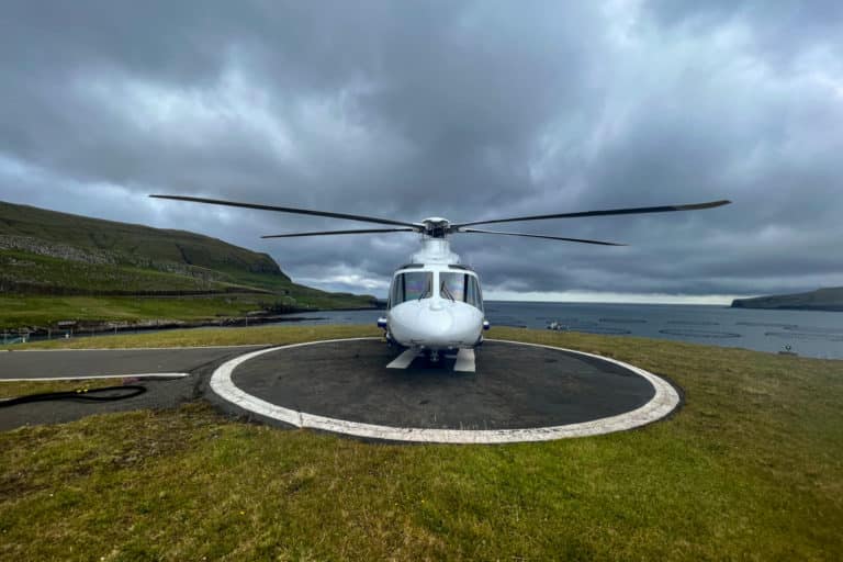 Flying with Atlantic Airways Helicopters in the Faroe Islands | Prince ...
