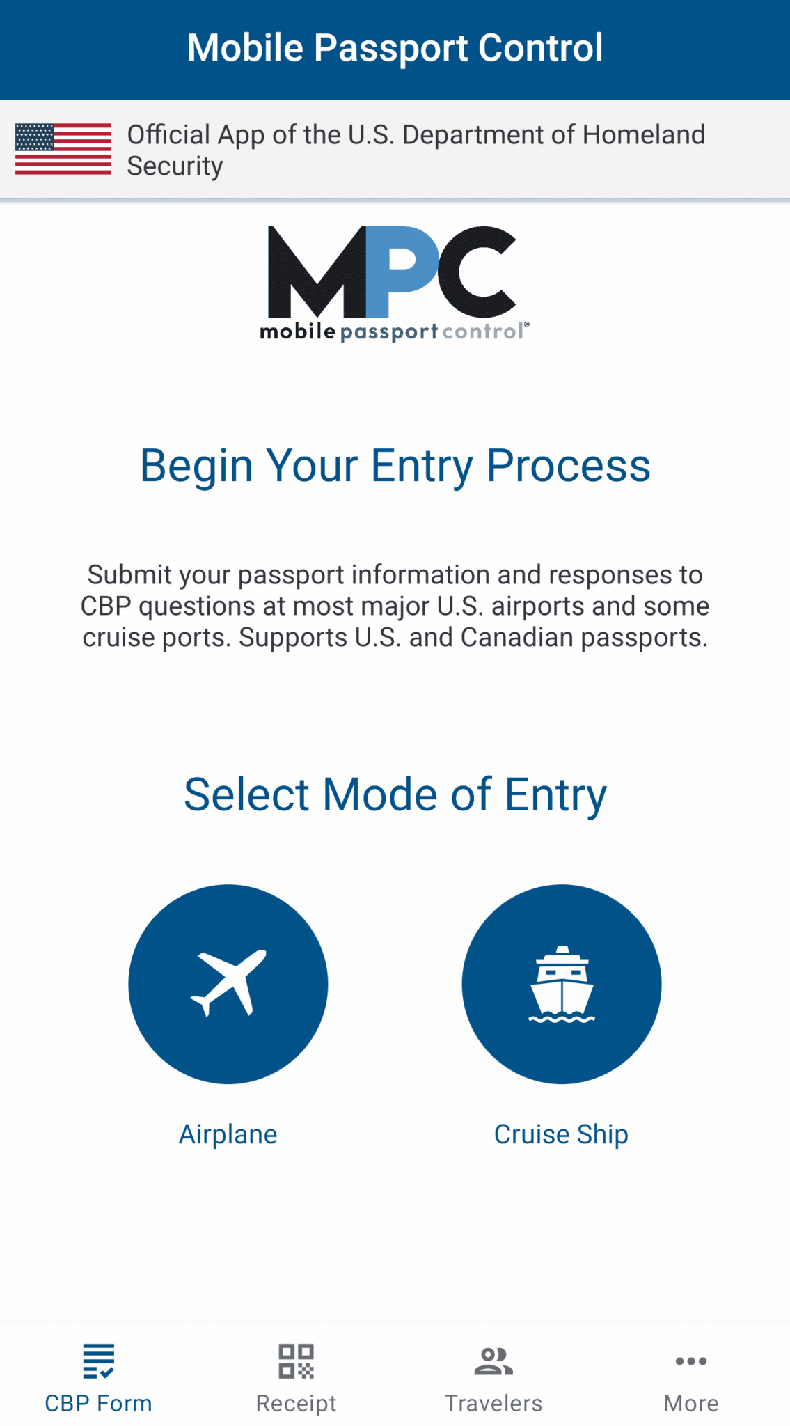 Mobile Passport Control: Expedite Your Entry into the United States ...