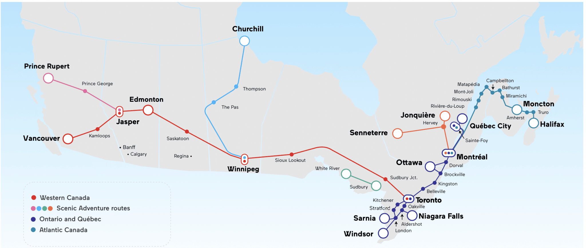 Review: Via Rail Prestige Class "The Canadian" Winnipeg to Toronto ...