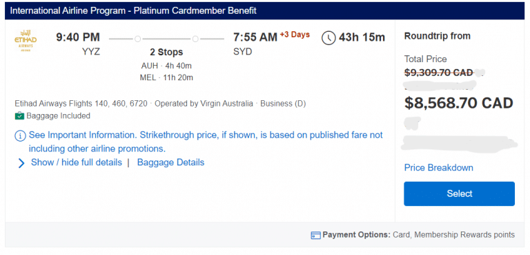 Amex Fixed Points Travel: Book Flights Easily at a Good Value | Prince of Travel