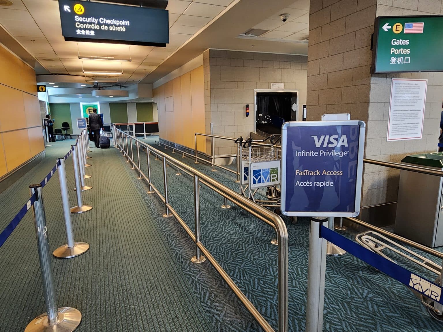 Visa Infinite Privilege Priority Benefits at Canadian Airports | Prince ...
