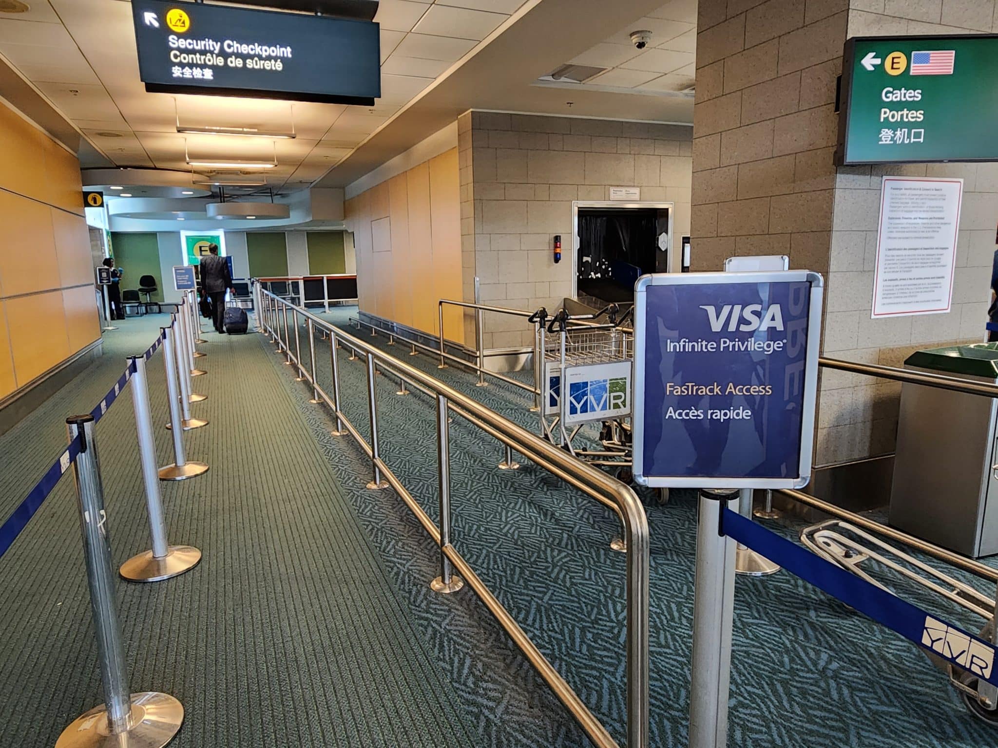 Visa Infinite Privilege Priority Benefits at Canadian Airports | Prince ...