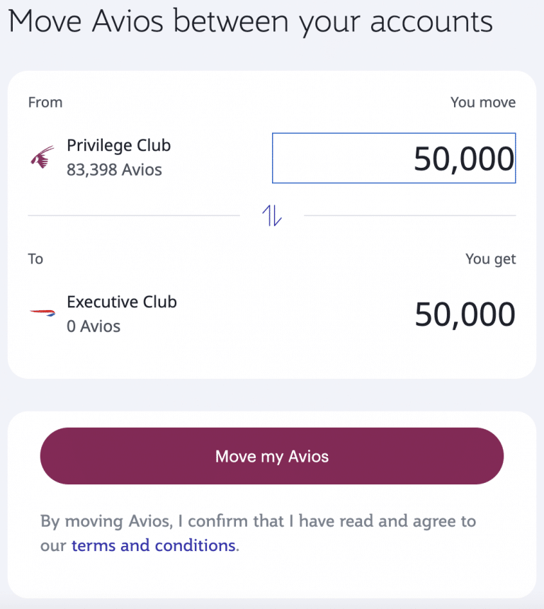 How to Transfer Avios Between Accounts | Prince of Travel
