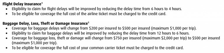 Upcoming Changes to Insurance on BMO Credit Cards | Prince of Travel