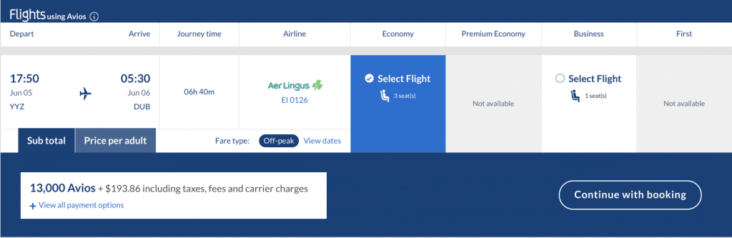 The Best Ways to Book Aer Lingus with Avios | Prince of Travel