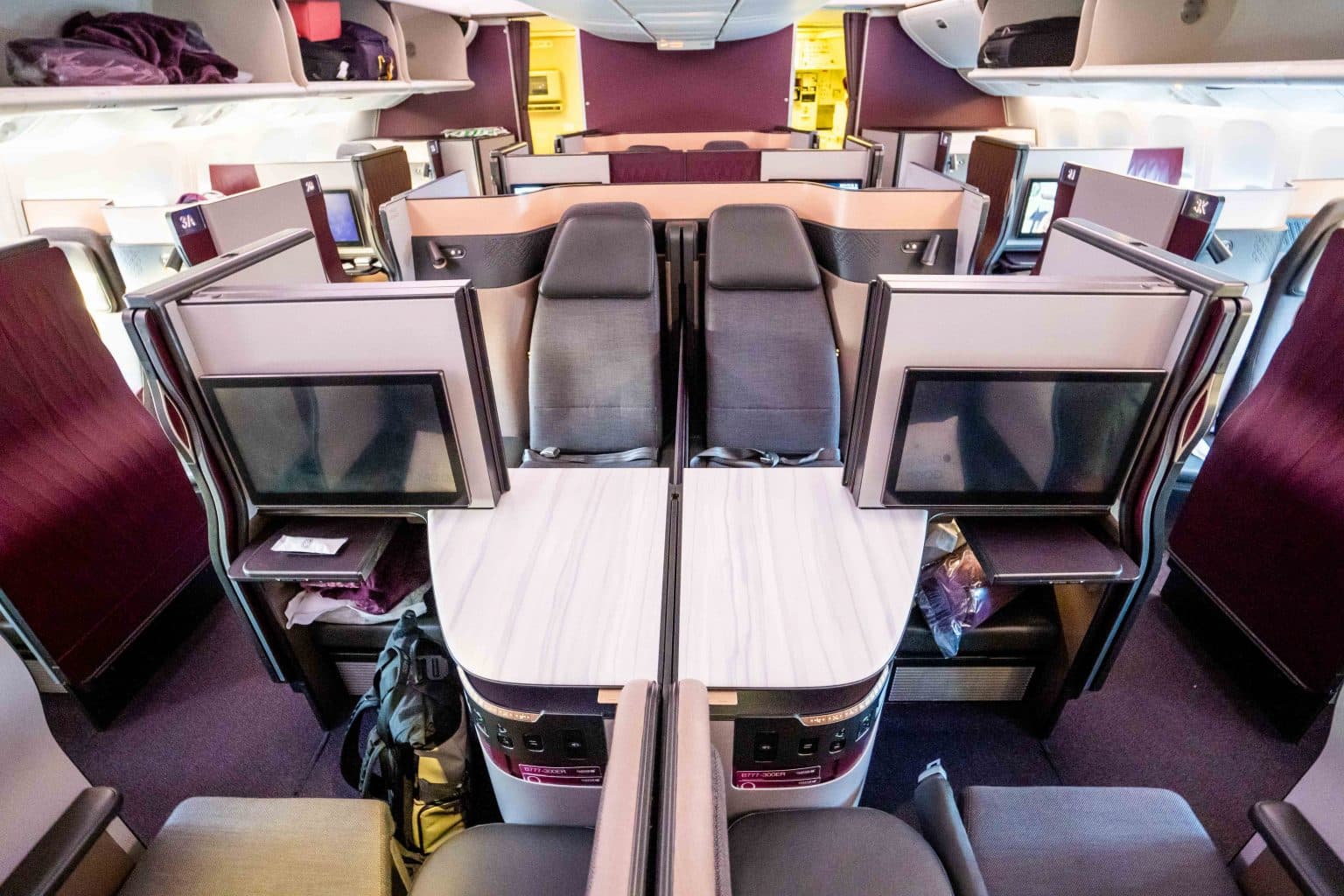 How to Book the Qatar Airways Qsuites Quad with Points | Prince of Travel