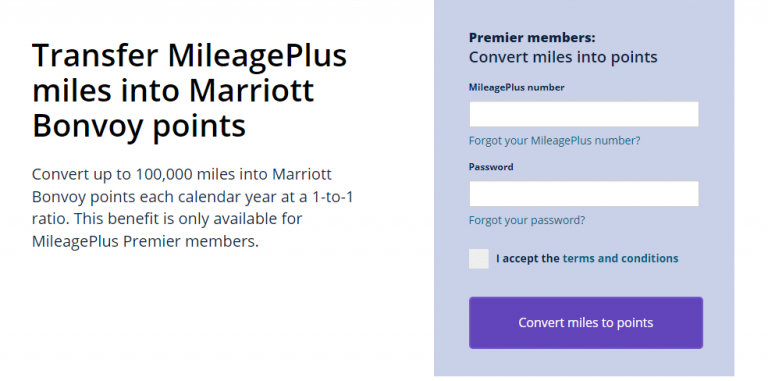 Marriott & United RewardsPlus Partnership: Points Transfers ...