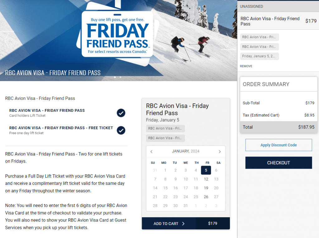 RBC Friday Friend Pass: Get a Free Lift Ticket for a Friend | Prince of ...