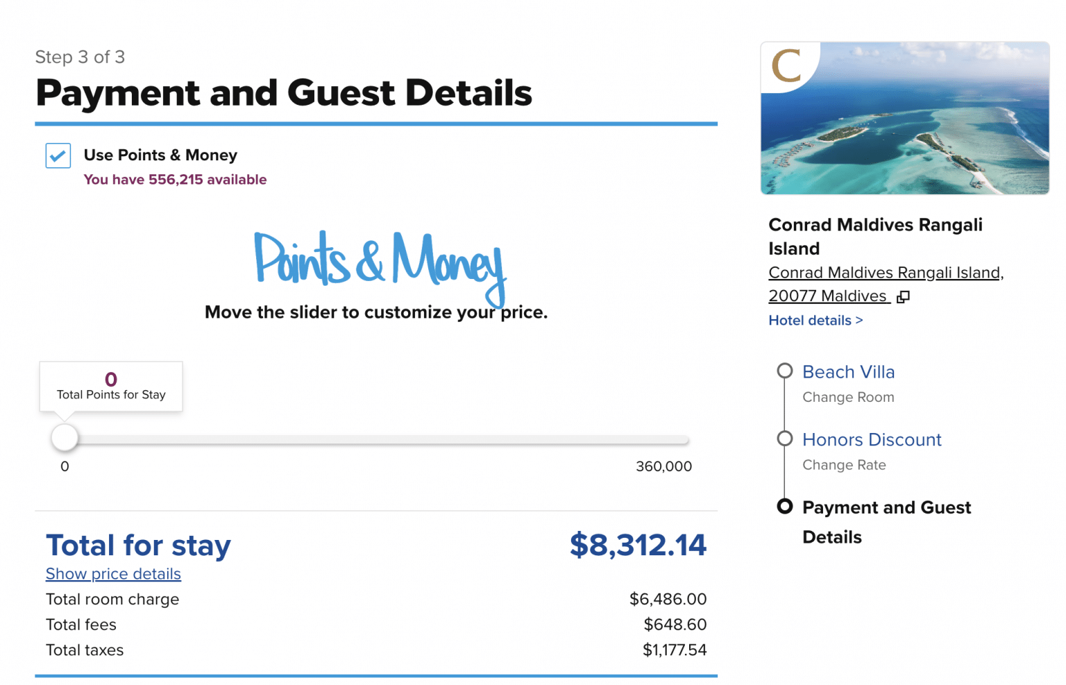 Hilton Honors Points & Money: Customize Payments for Redemptions ...