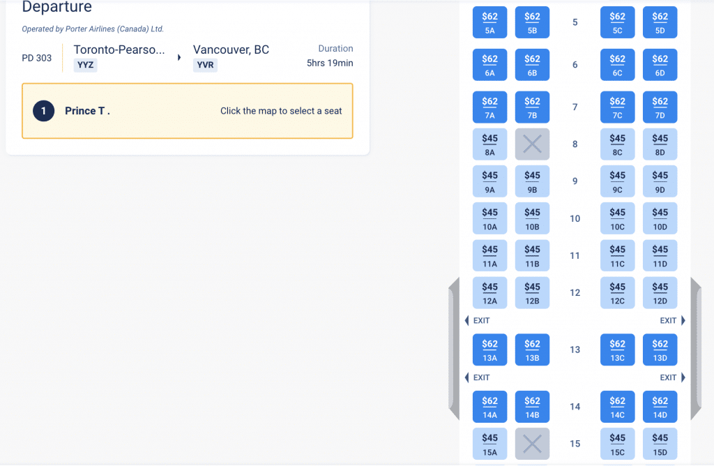 How to Choose the Right Porter Airlines Fare | Prince of Travel