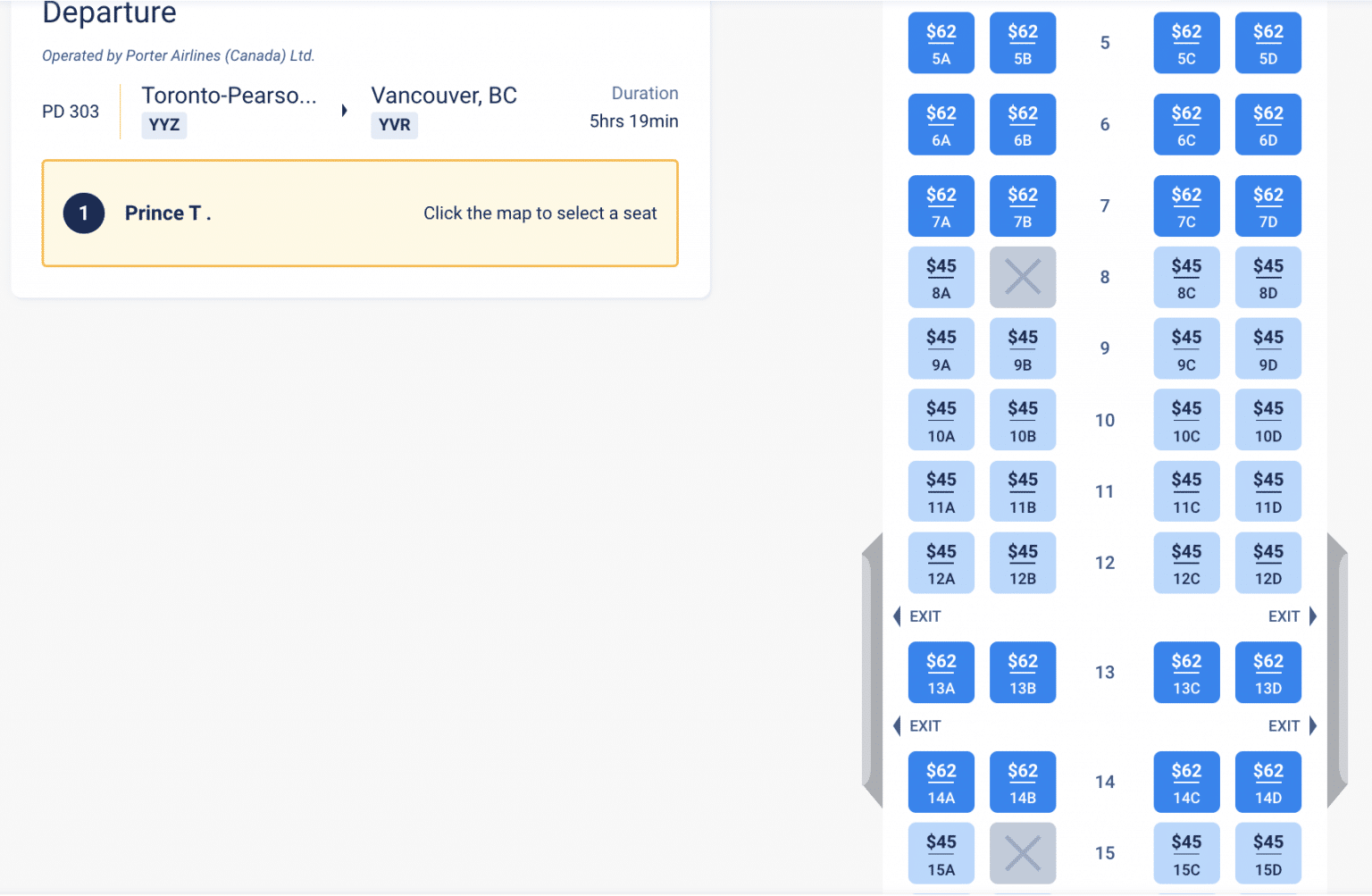 How to Choose the Right Porter Airlines Fare | Prince of Travel