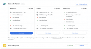 Comparing WestJet's UltraBasic vs. Flair's Ultra-Low Fares | Prince of ...