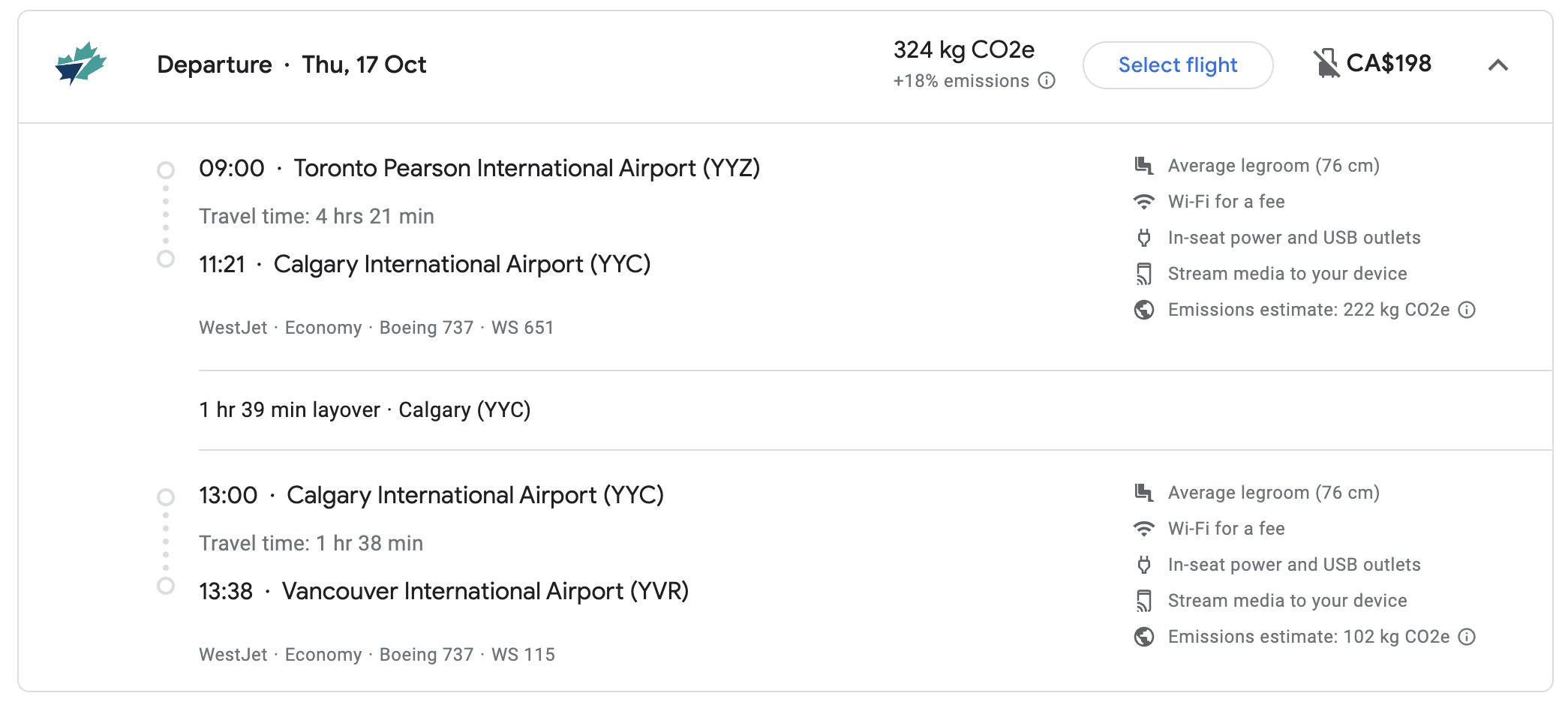 Comparing WestJet's UltraBasic vs. Flair's Ultra-Low Fares | Prince of ...