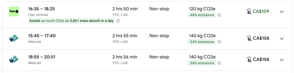 Comparing WestJet's UltraBasic vs. Flair's Ultra-Low Fares | Prince of ...