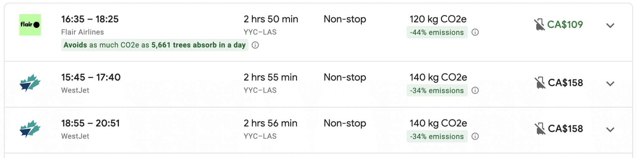 Comparing WestJet's UltraBasic vs. Flair's Ultra-Low Fares | Prince of ...